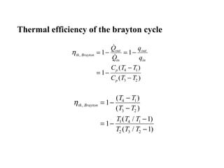 Brayton cycle | PPT