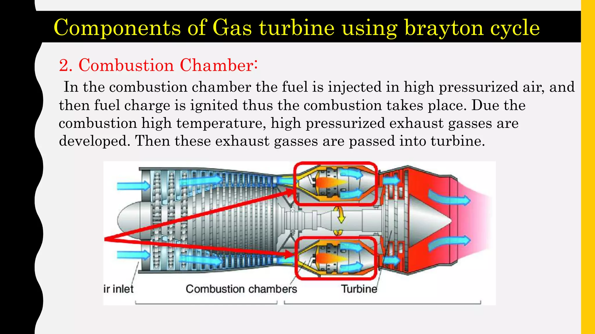 Brayton cycle for gas turbine | PPTX