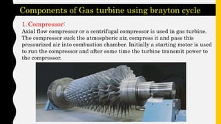 Brayton cycle for gas turbine | PPTX