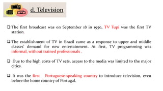 Media in Brazil | PPTX