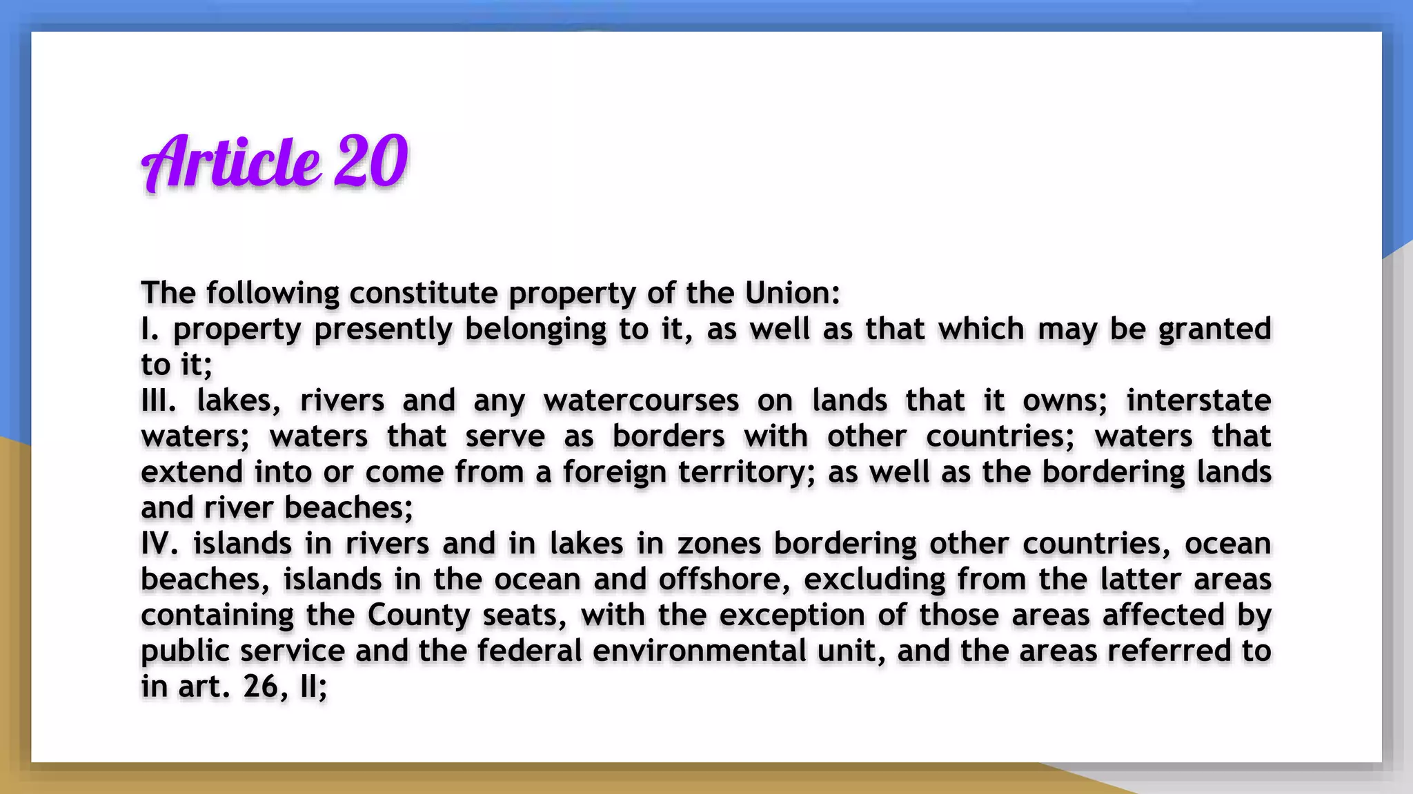 Constitution of Brazil | PPT