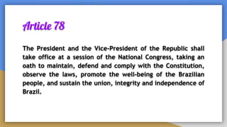 Constitution of Brazil | PPTX