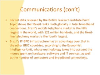 Brazil.Infrastructure | PPT