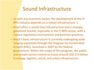 Brazil.Infrastructure | PPT