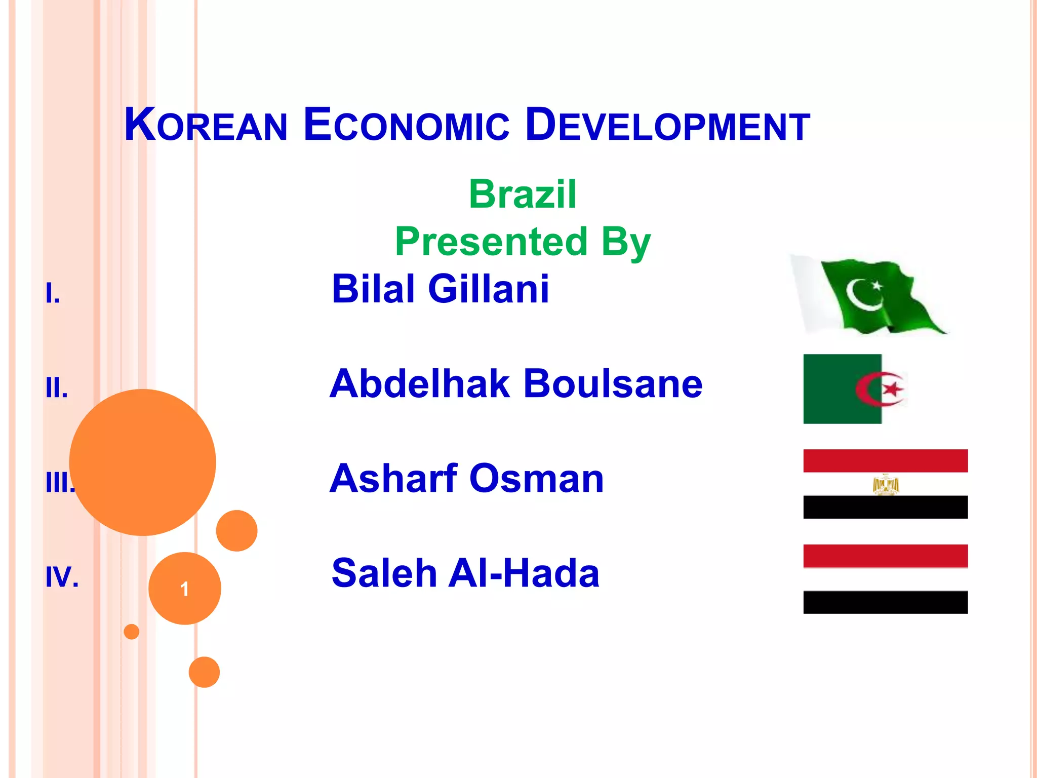 Brazil economic development | PPTX