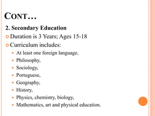 Brazil (education system) | PPTX