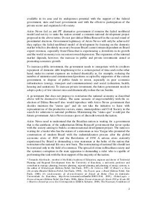Brazil future scenarios of a divided and radicalized country