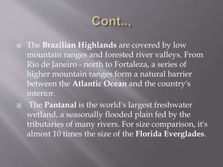 Brazil geography | PPTX