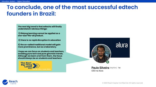 Brazil EdTech Market by Reach Capital | PDF