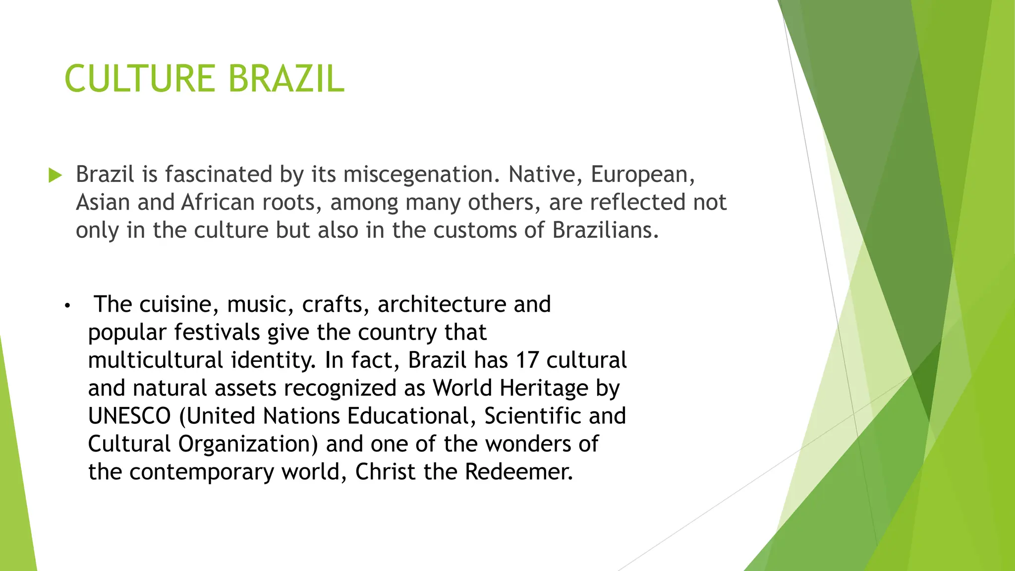 A brazilian culture and many things we need to know about them | PPTX