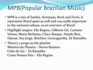 Brazilian Music | PPTX
