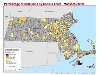 Brazilians in the United States, Massachusetts and Boston | PPT