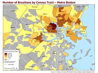 Brazilians in the United States, Massachusetts and Boston | PPT