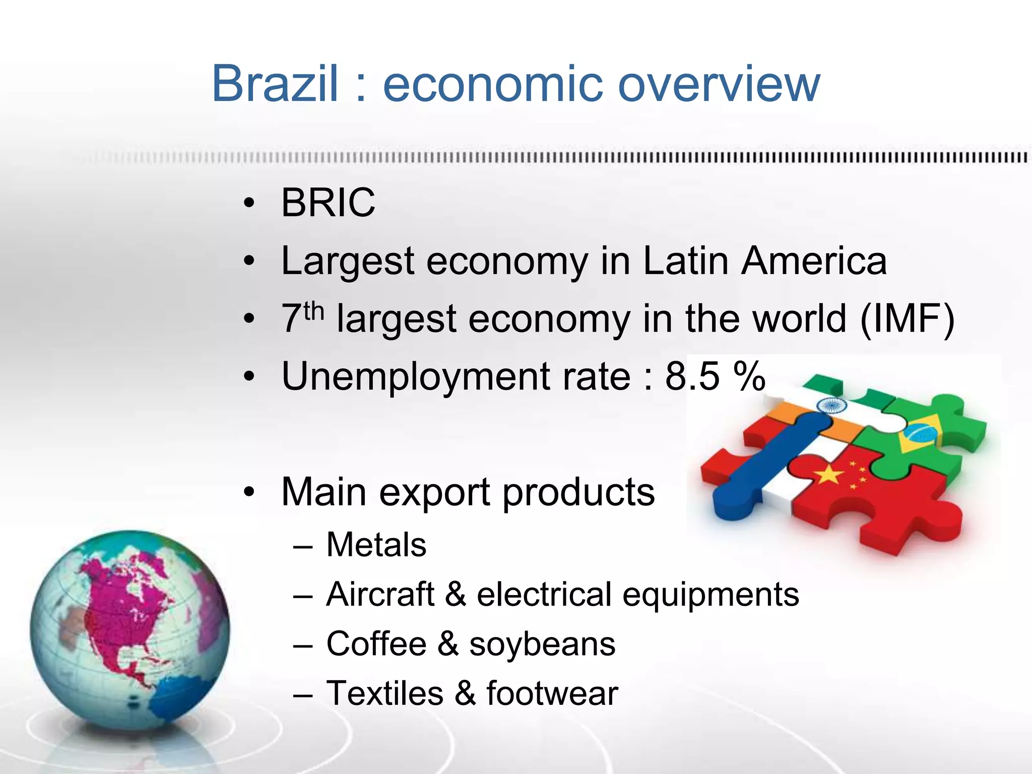 Brazil inflation & growth | PPTX