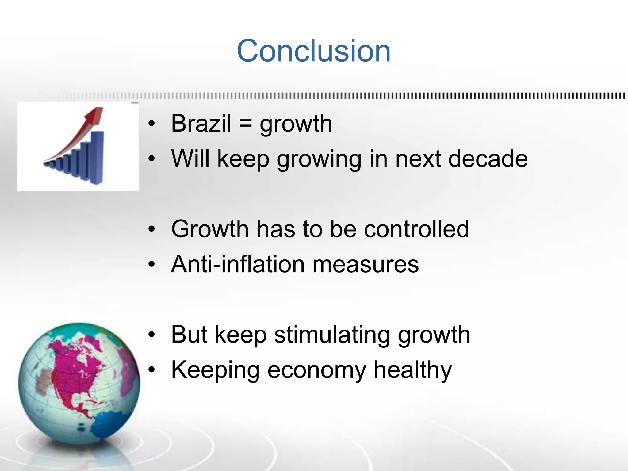 Brazil inflation & growth | PPTX