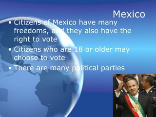 Brazil Mexico Cuba Governments | PPT