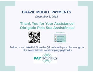 Brazil mobile payments | PDF