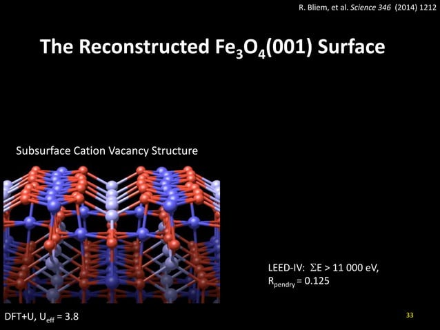 Surfaces of Metal Oxides. | PPTX | Chemistry | Science