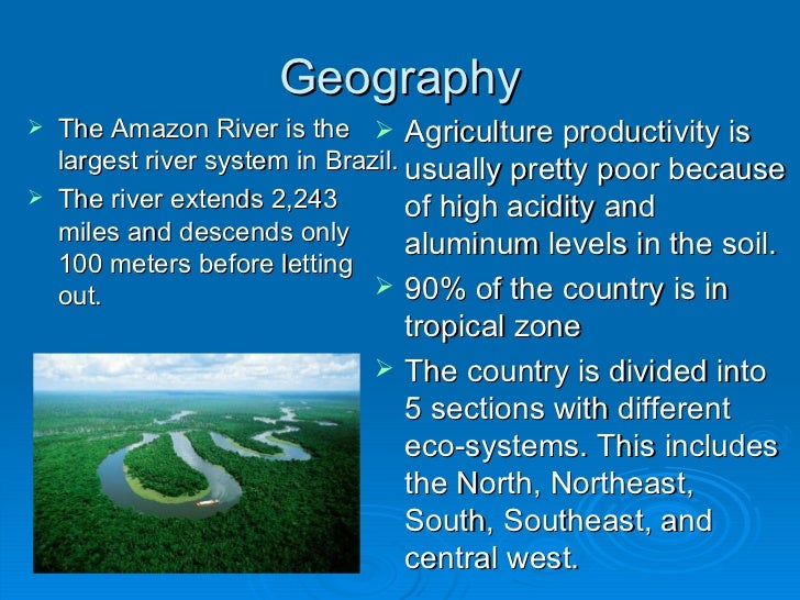 Geography of brazil powerpoint tempalates geography of brazil ...