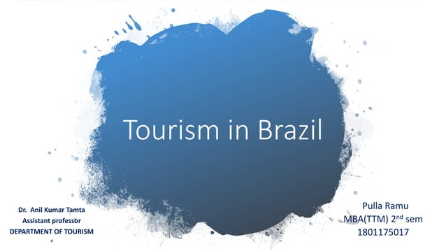 Brazil TOURISM DESTINATIONS AND ITS TYPES | PPTX