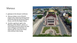 Brazil TOURISM DESTINATIONS AND ITS TYPES | PPTX