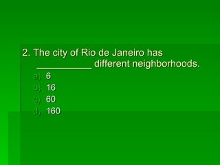 Brazil Quiz | PPT