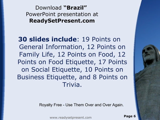 Brazil Powerpoint Country | PPT