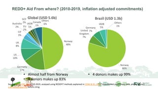 REDD+ finance - Global and Brazil outlook and implications for ...