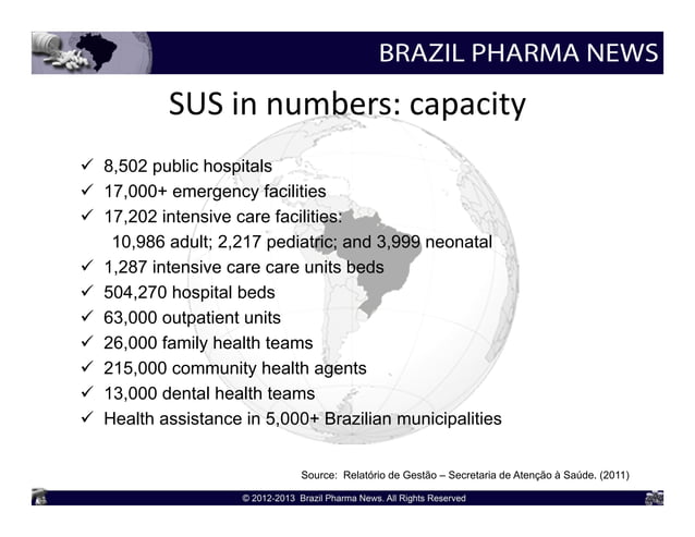 Overview of Brazil's Unified Health System (SUS) | PDF