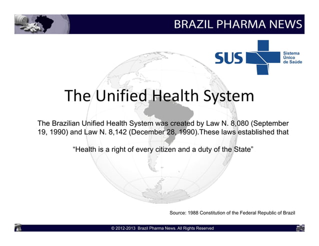 Overview of Brazil's Unified Health System (SUS) | PDF