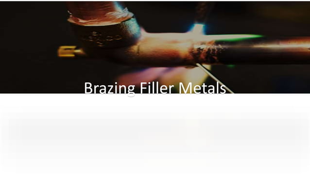 Brazing and morphology of brazed joint | PPTX