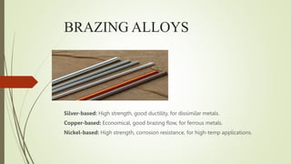 BRAZING, an introduction to brazing and how its done | PPTX