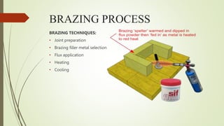 BRAZING, an introduction to brazing and how its done | PPTX