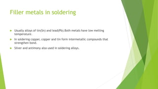 Brazing and soldering welding | PPTX