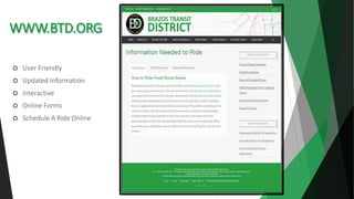 Brazos Transit District | PPTX