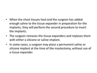 BRC.pptx- Breast Reconstruction Surgeries | PPTX