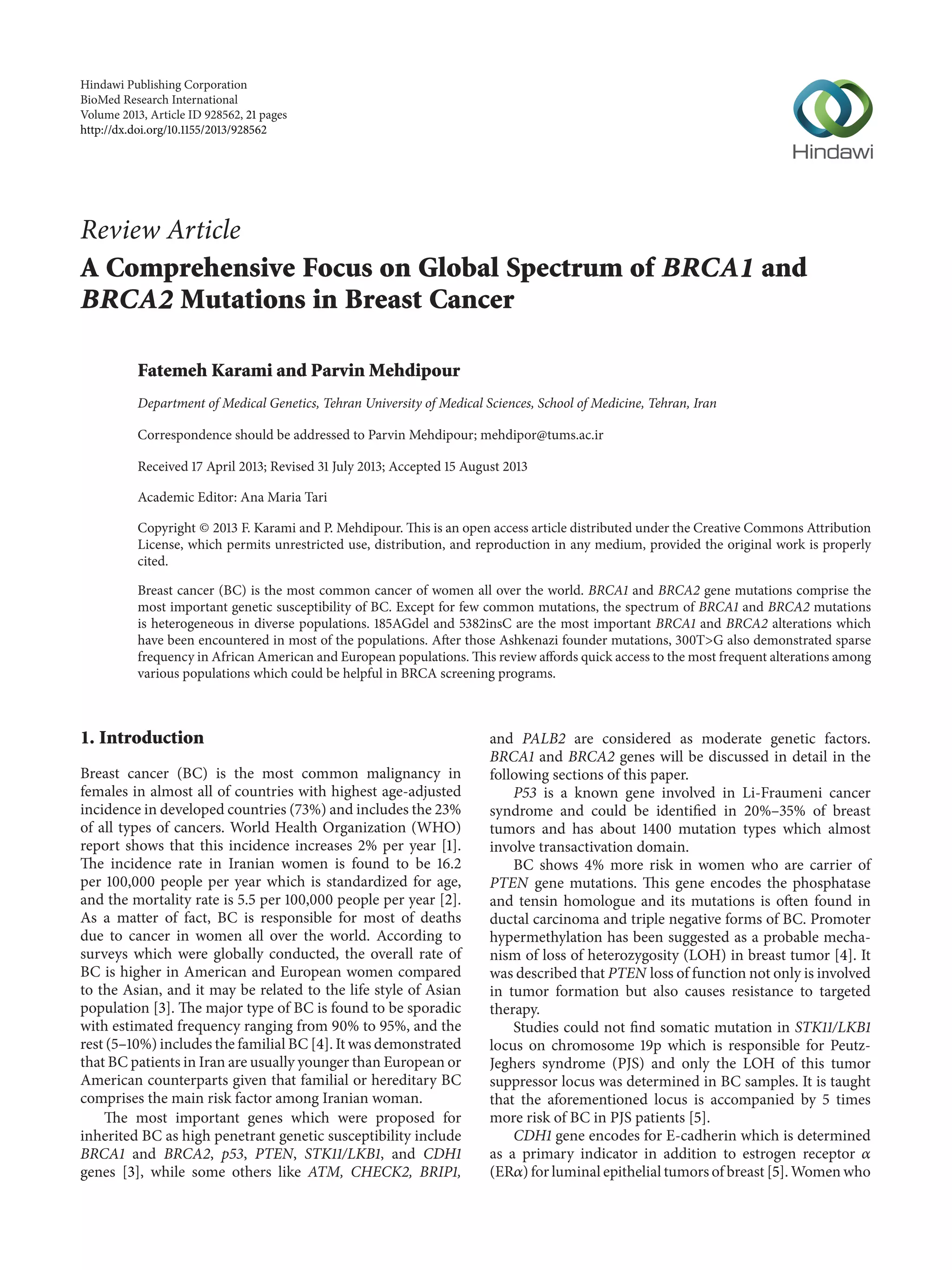 BRCA1 and BRCA 2 breast cancer.pdf