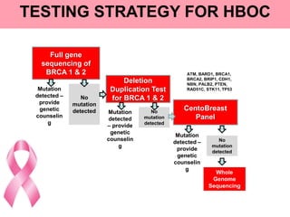 BRCA – Importance in Hereditary Breast & Ovarian Cancer | PPTX