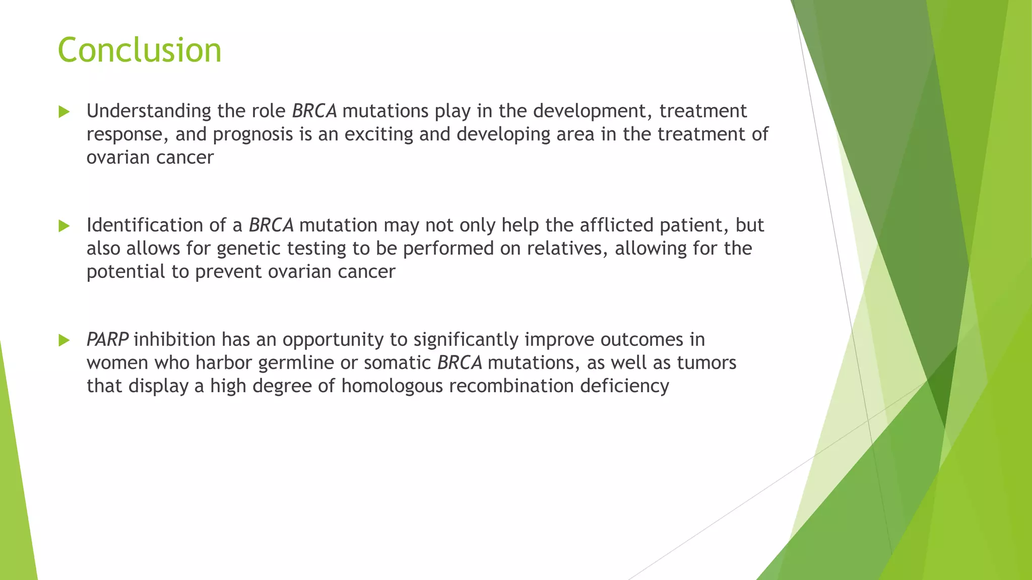 BRCA mutation in ovarian cancer.pptx