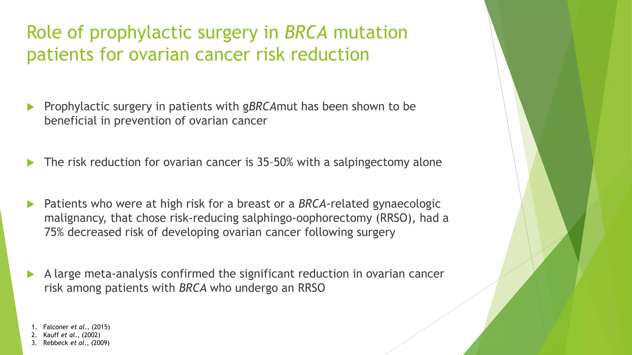 BRCA mutation in ovarian cancer.pptx