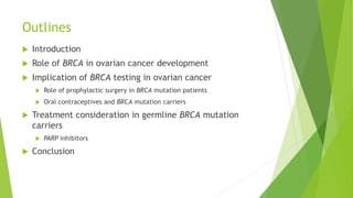 BRCA mutation in ovarian cancer.pptx