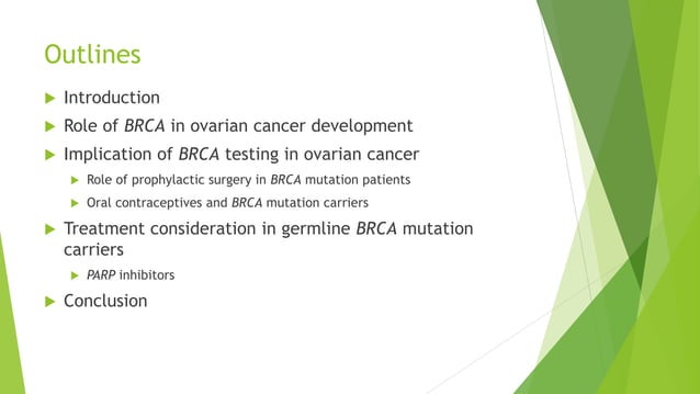 BRCA mutation in ovarian cancer.pptx