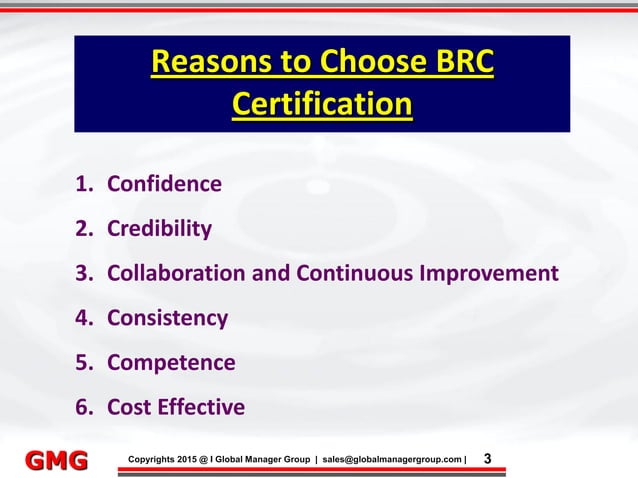 Brc food (issue 7) awareness training presentation kit | PDF