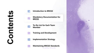 " Key strategies for implementing BRCGS" | PDF | Logistics | Business