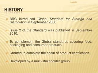 Brc gs sd | PPTX
