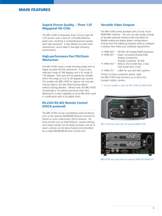 Sony BRC-H700P | PDF