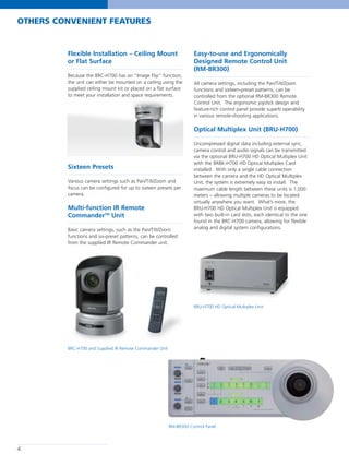 Sony BRC-H700P | PDF