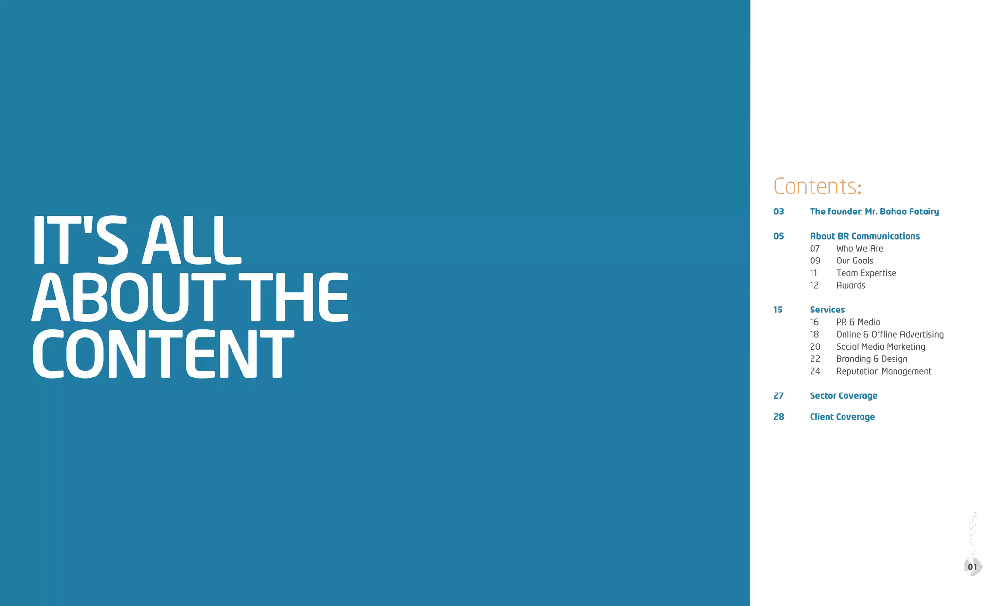 BR communications profile - PR & Marketing | PPT