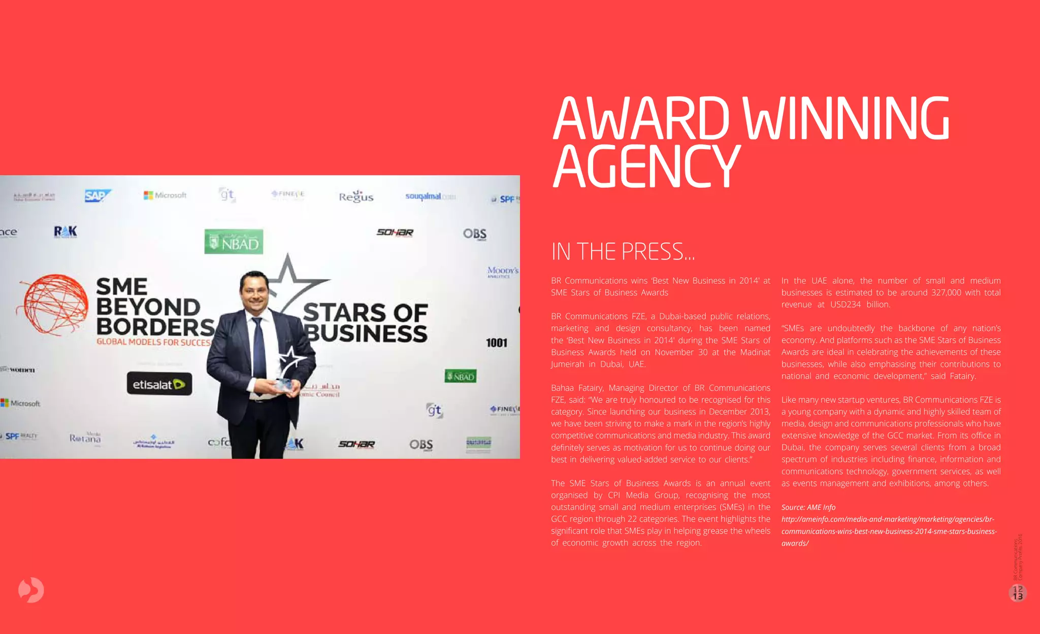 BR communications profile - PR & Marketing | PPT