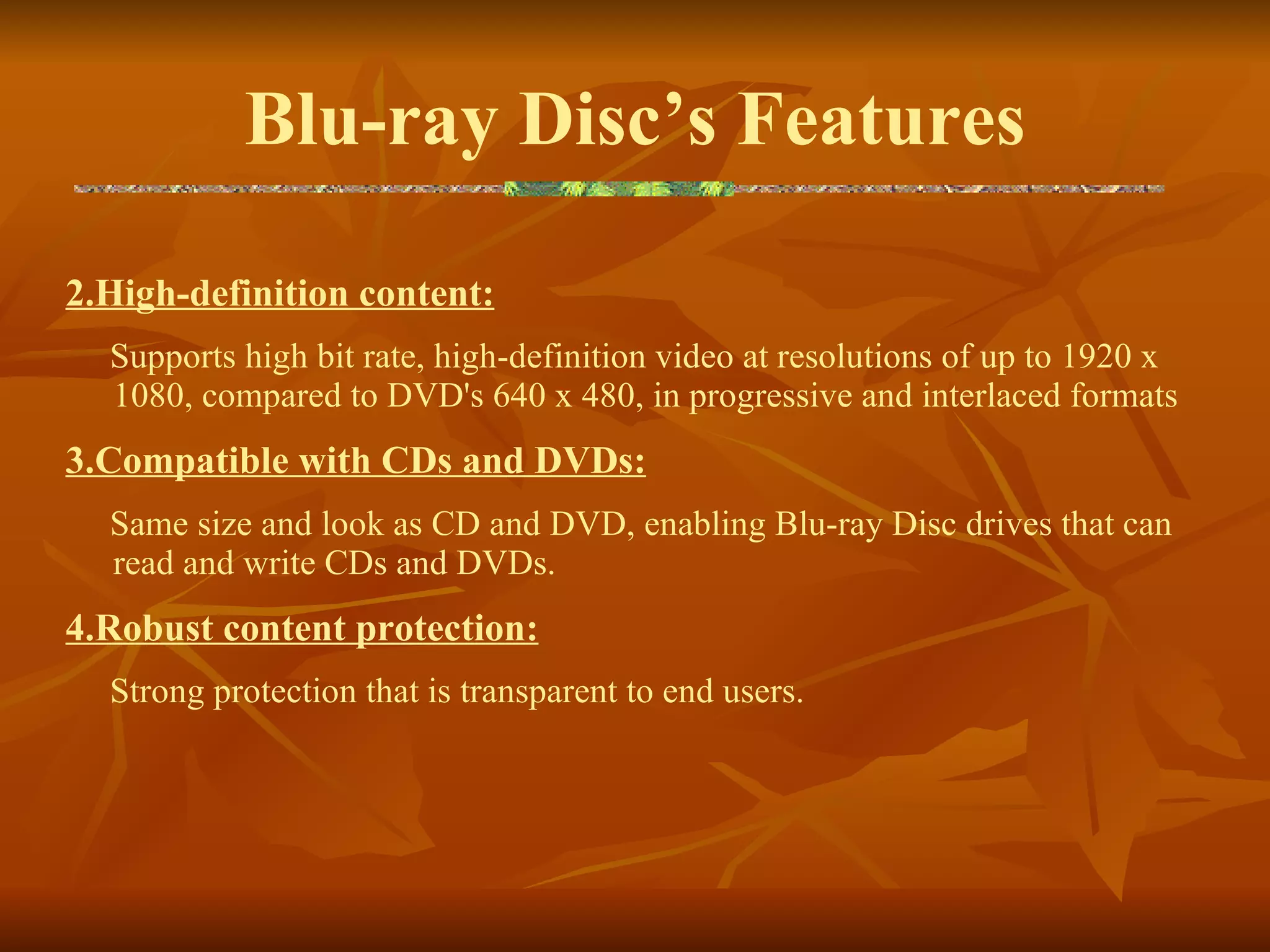 Blue Ray Disc | PPT